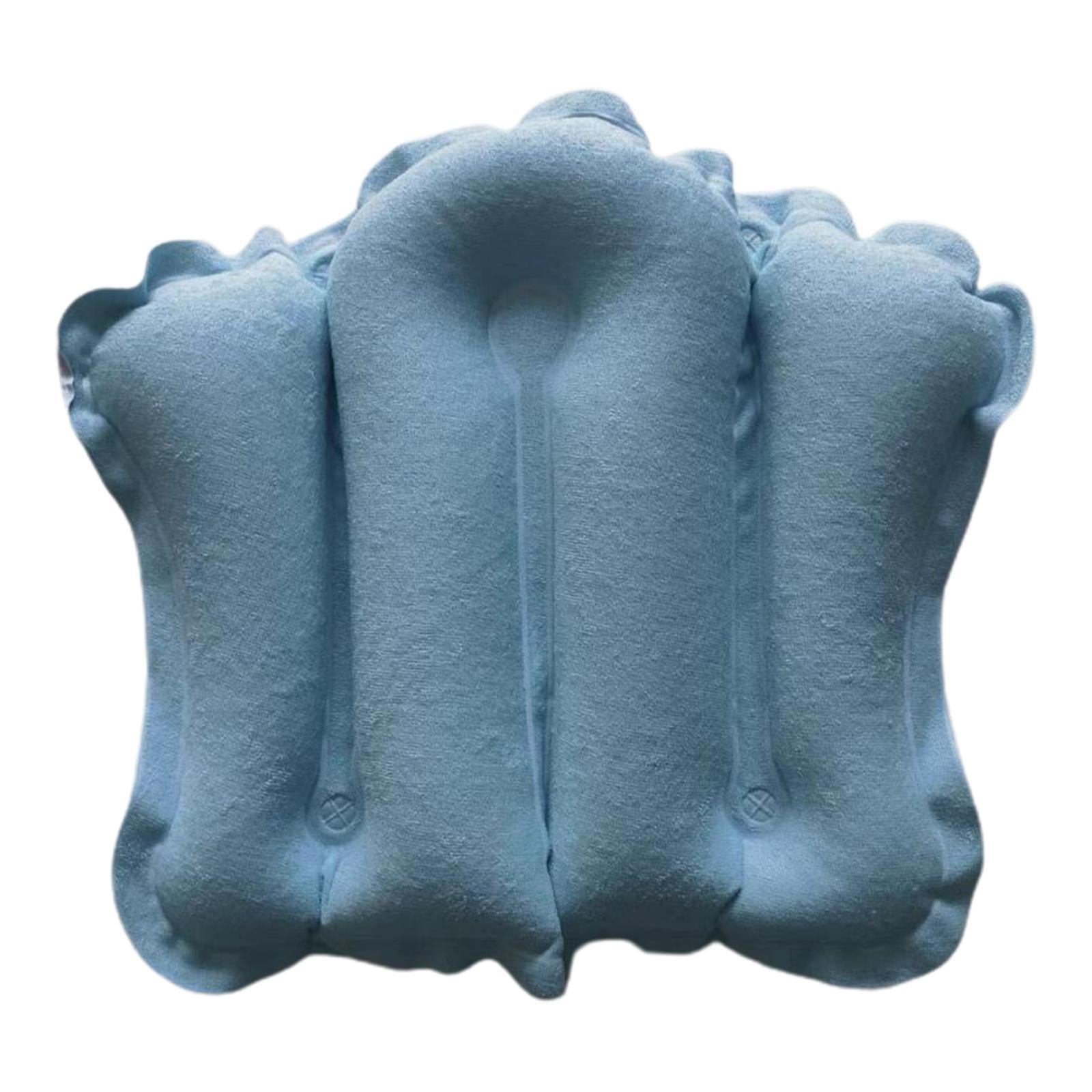 CUTICATE Inflatable Bath Pillow, Tub Pillow, SPA Bathtub Head Rest ...