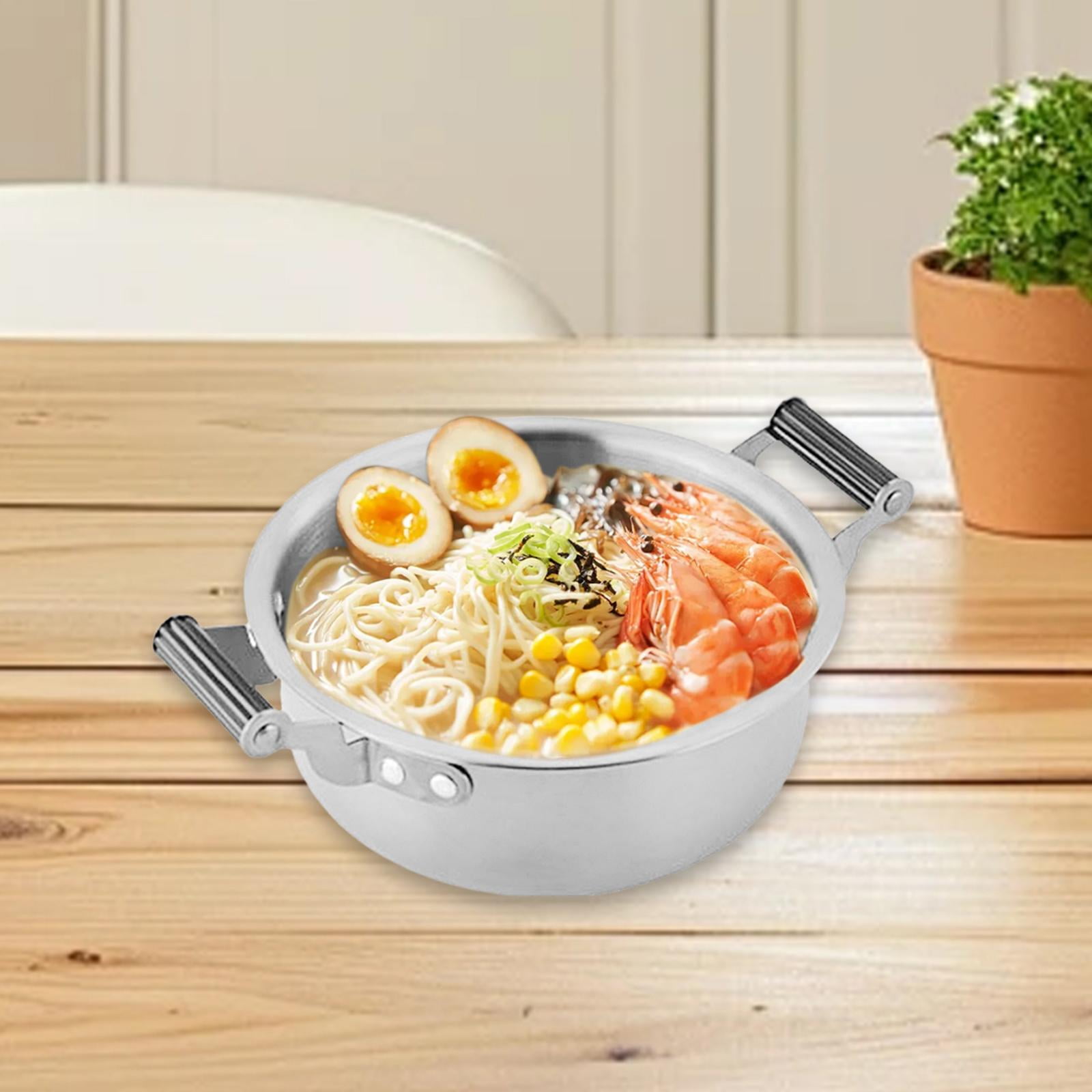 CUTICATE Korean Ramen Pot Korean Ramen Noodle Pot Multipurpose Kitchen ...
