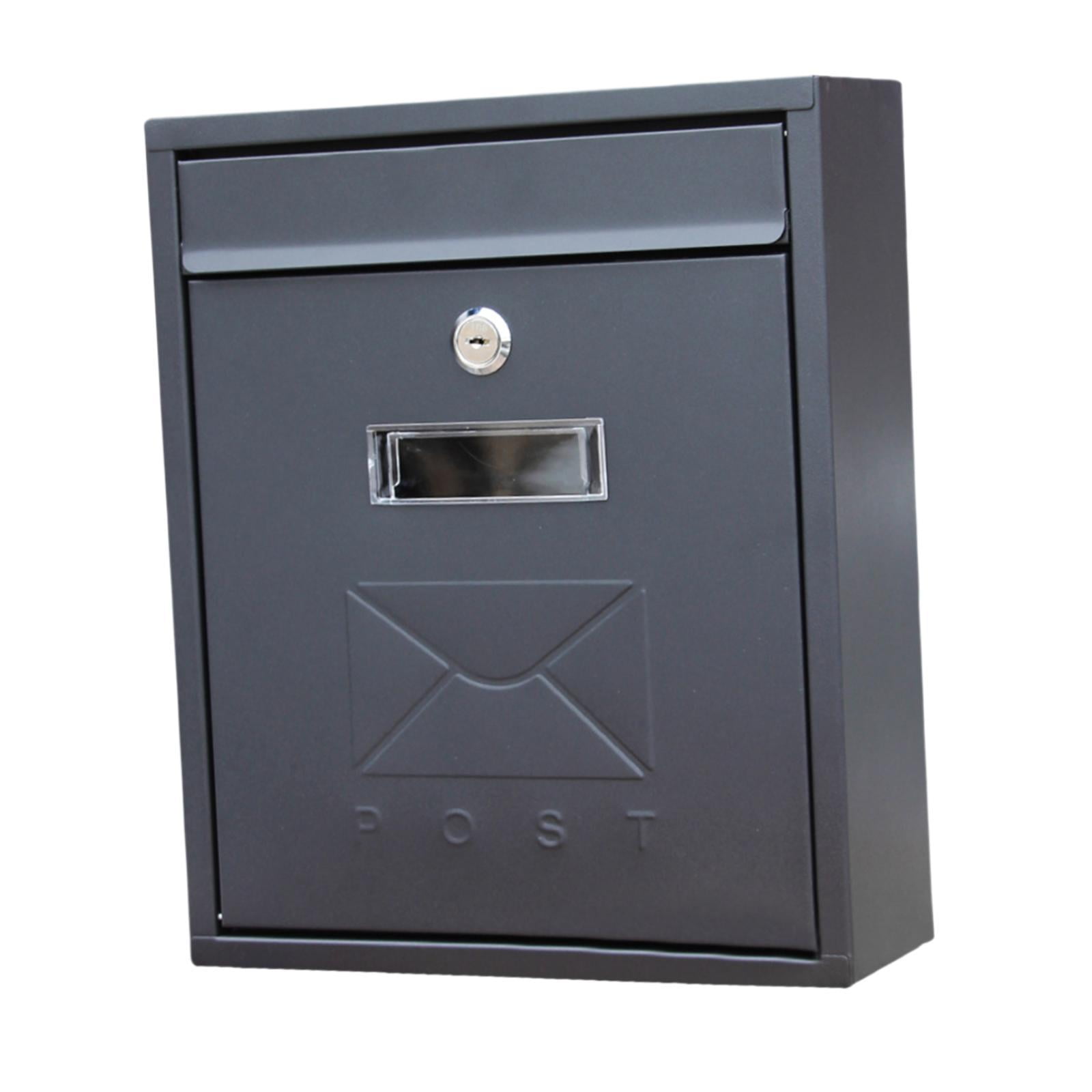 CUTICATE Letter Box Charity Collection Donation Box with Slot and Lock ...