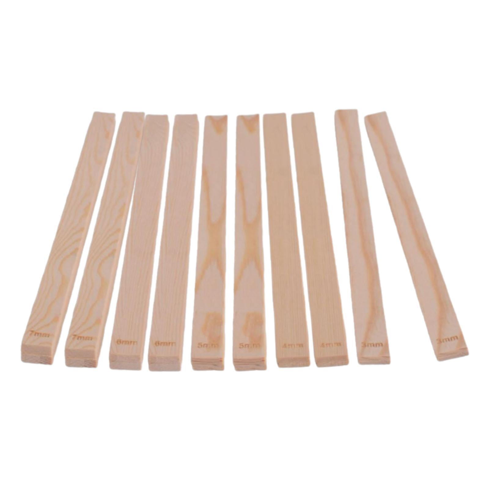 CUTICATE Measuring Strips Wooden Rolling Pin Guides Dining Mud Roller ...