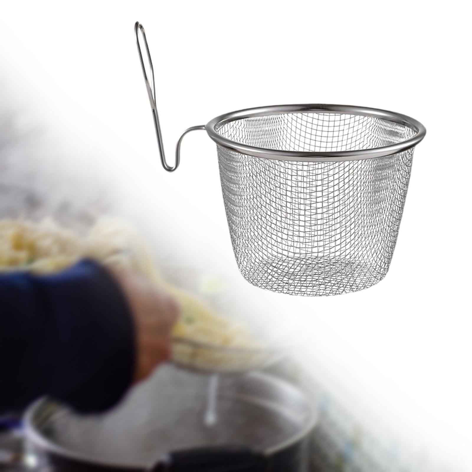 CUTICATE Mesh Strainer, Food Colander, Stainless Steel with Handle ...