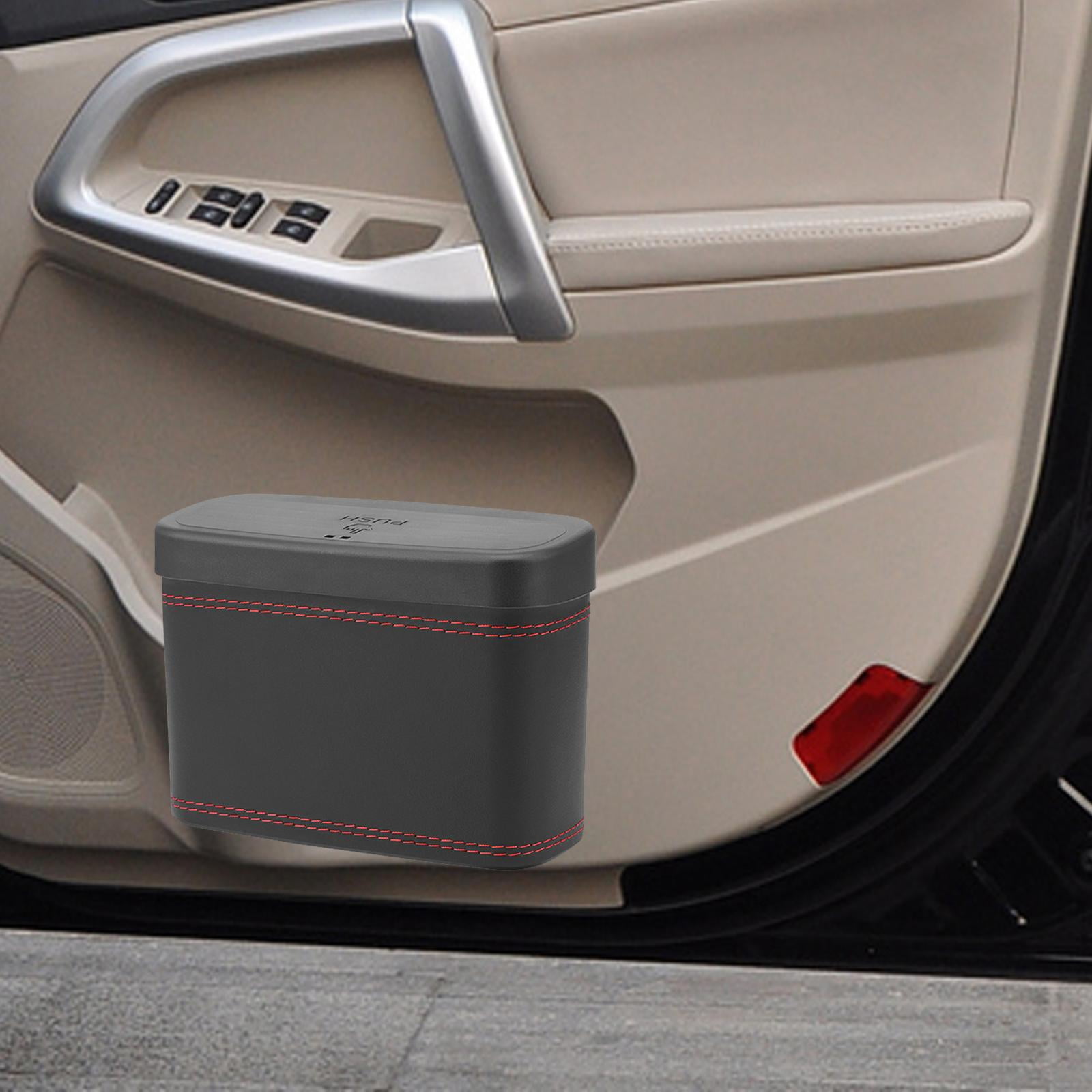 CUTICATE Mini Car Trash Can, Vehicle Trash Can, Portable Hanging ...