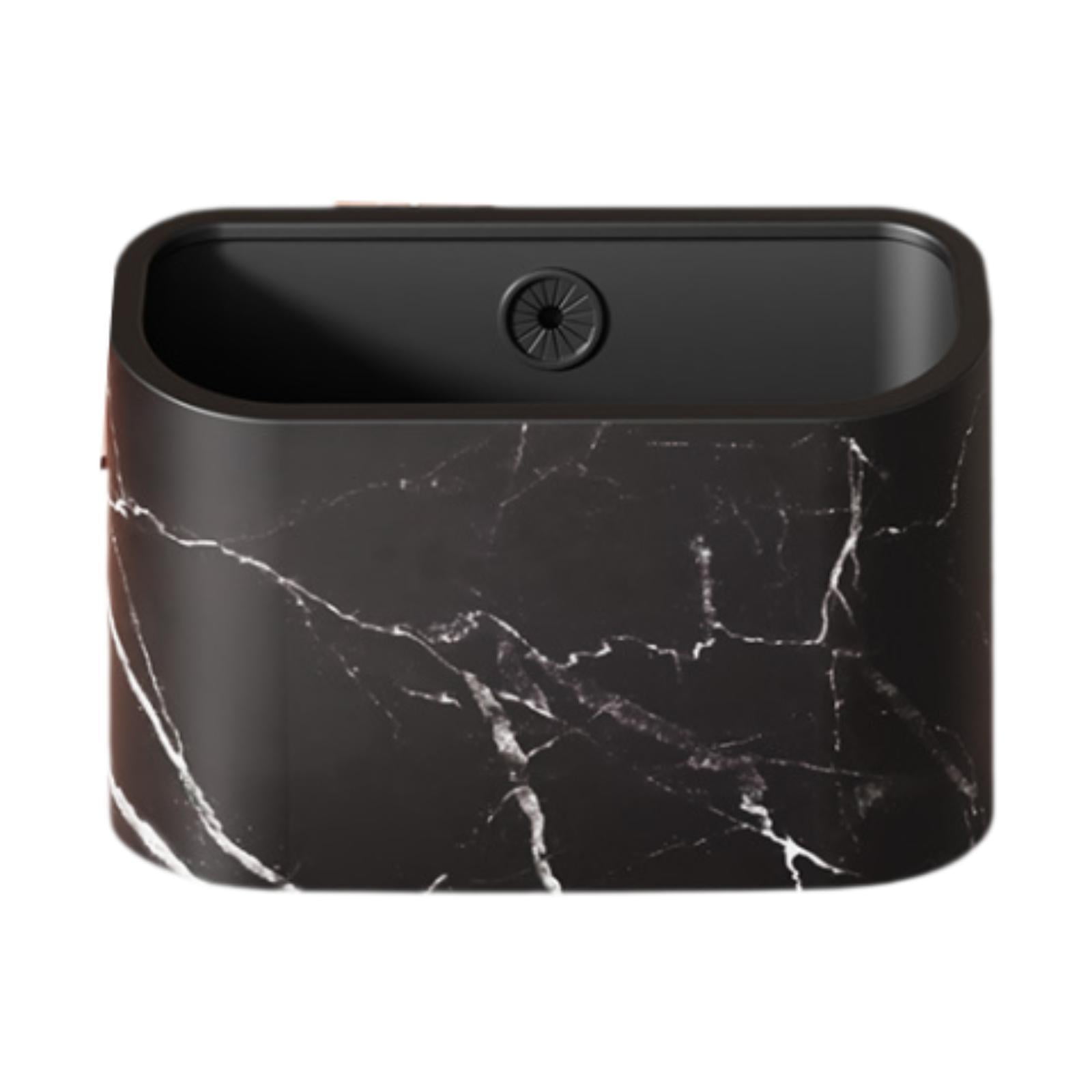 CUTICATE Mini Trash Can Waste Basket Garbage Can Container Double Layer ...