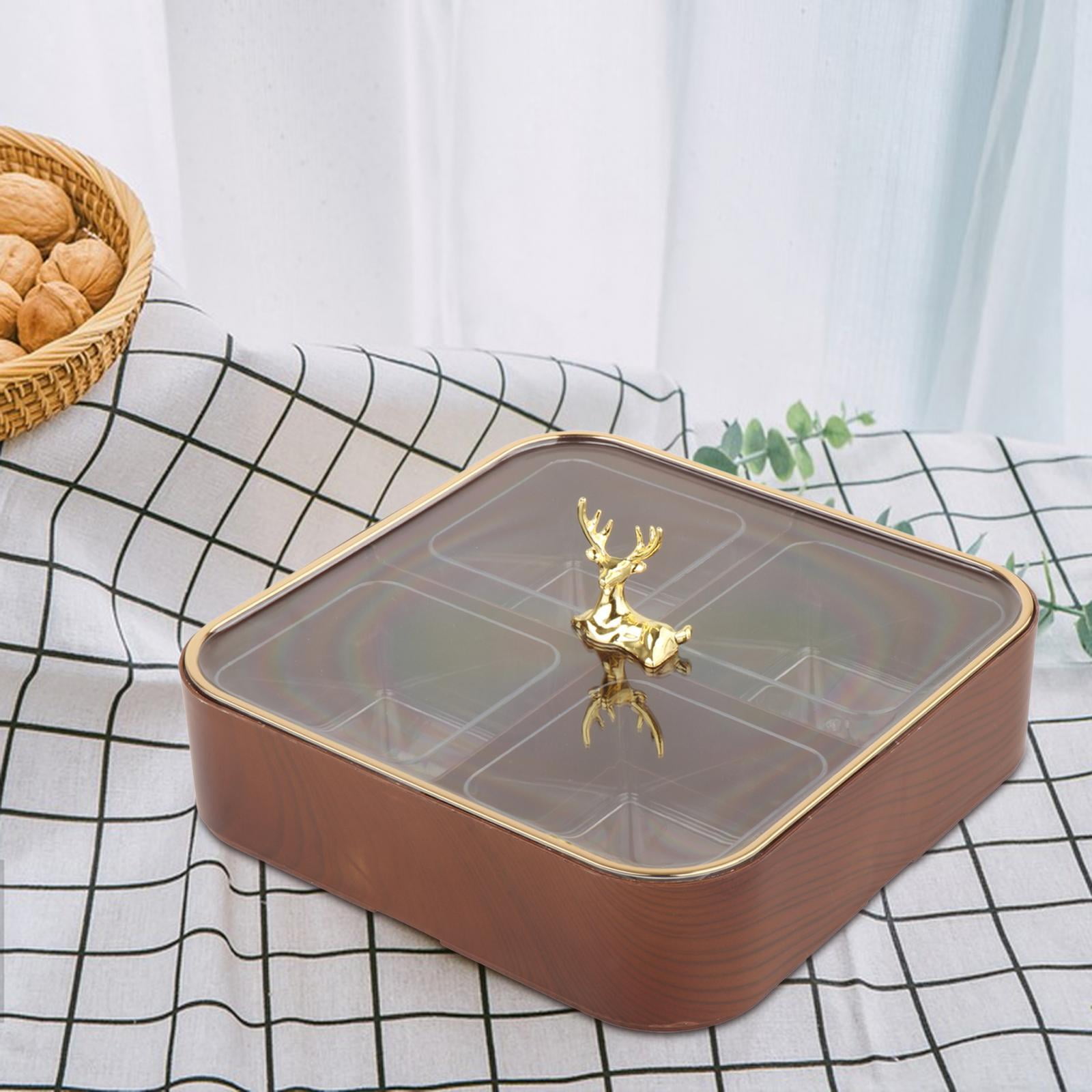 CUTICATE Party Serving Platter Dried Tray Appetizer Platter Dry Fruit ...