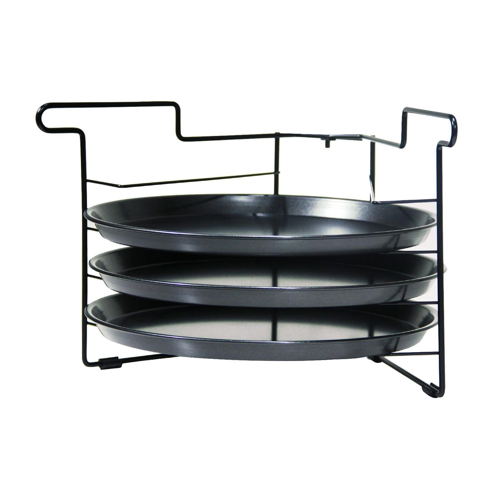 Cuticate Pizza Pan Rack Multipurpose 4 Tier Display Stand for Party ...