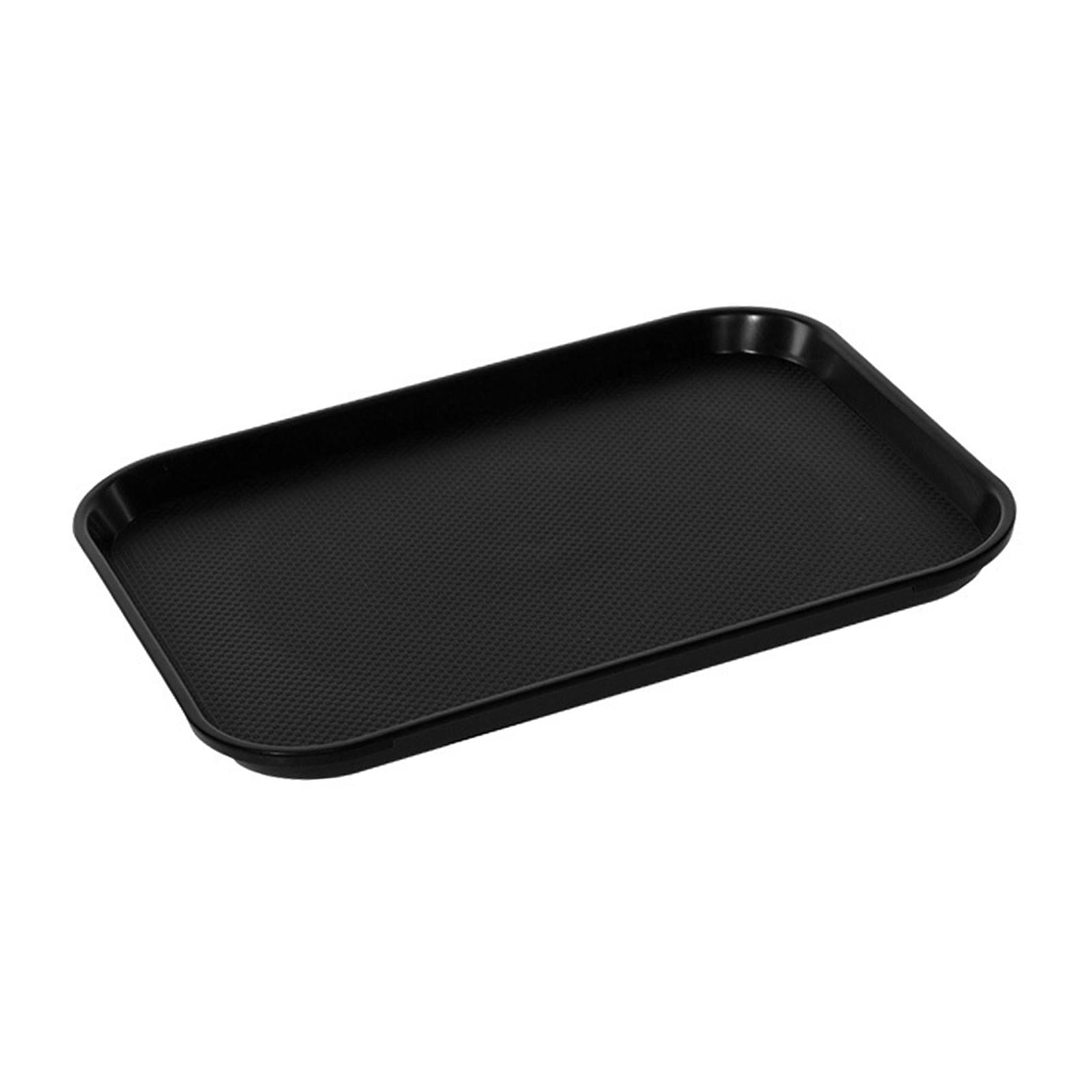 CUTICATE Rectangular Serving Tray Coffee Table Trays Countertop Organizer Food Service Tray ...