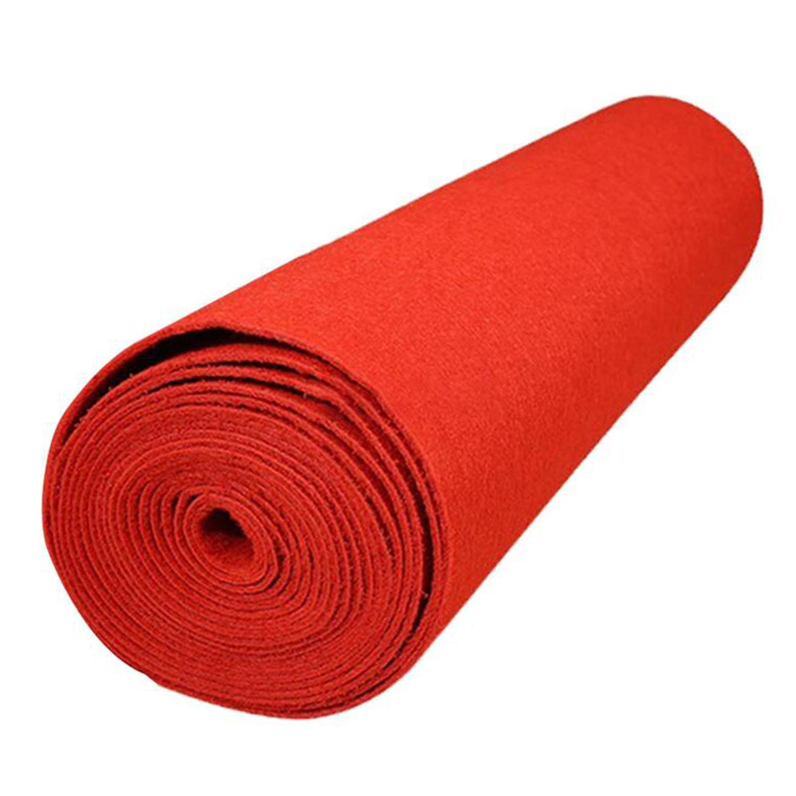 CUTICATE Red Carpet Aisle Runner 1.2m Wide Portable Red Aisle Runner ...
