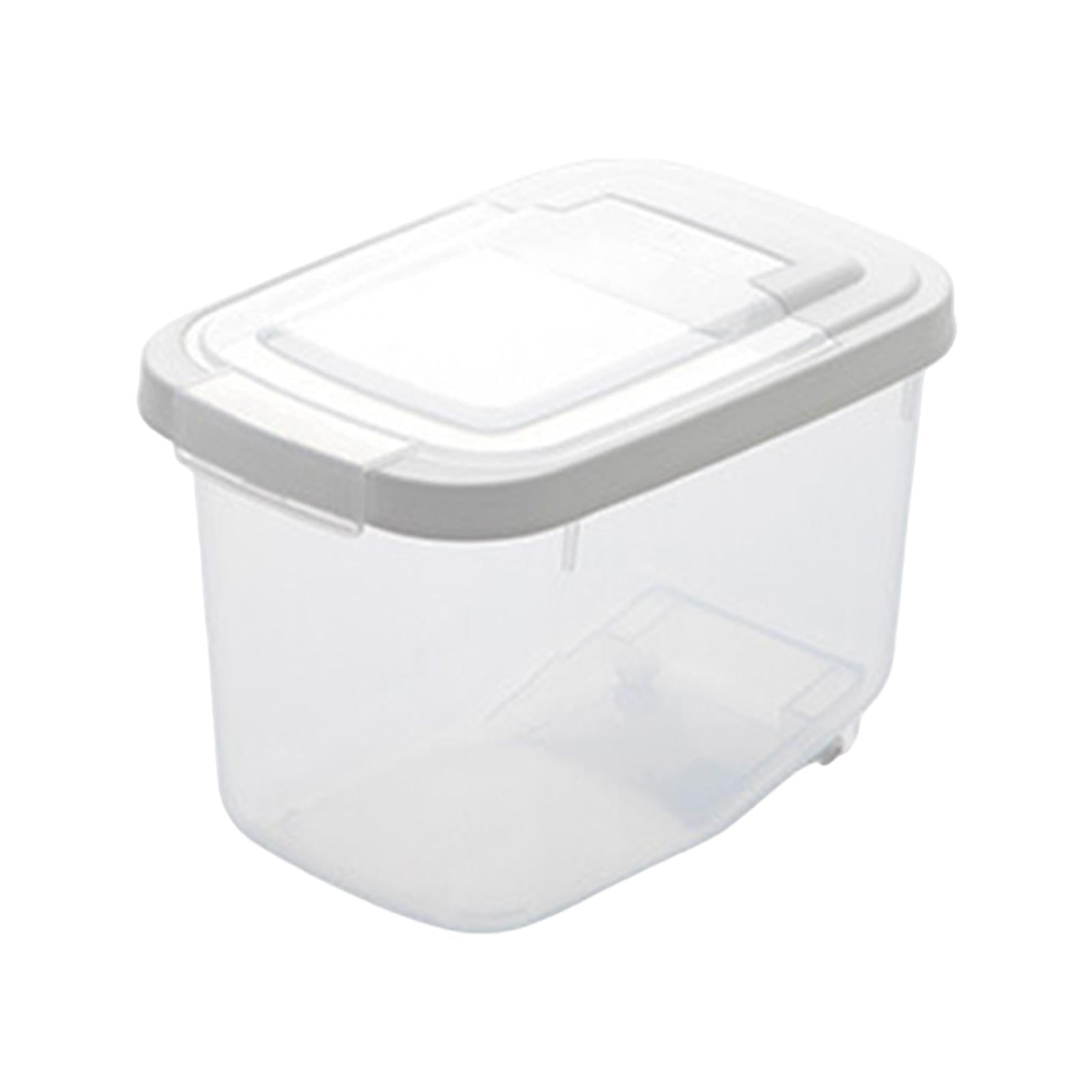 CUTICATE Rice Storage Container Rice Grain Bucket Pantry Store Kitchen ...