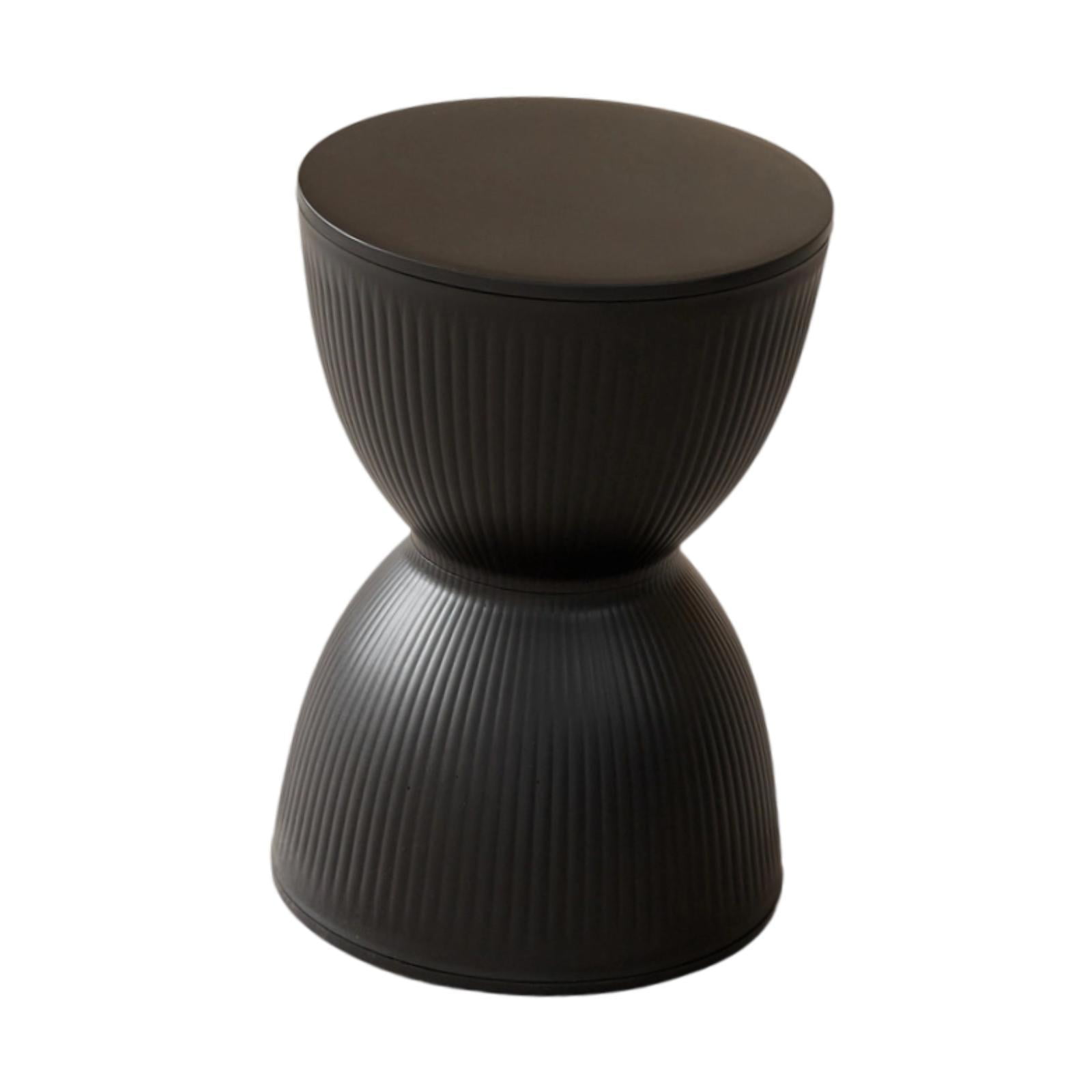 CUTICATE Round Foot Stool Footstool Modern Multipurpose Sitting Shoe ...