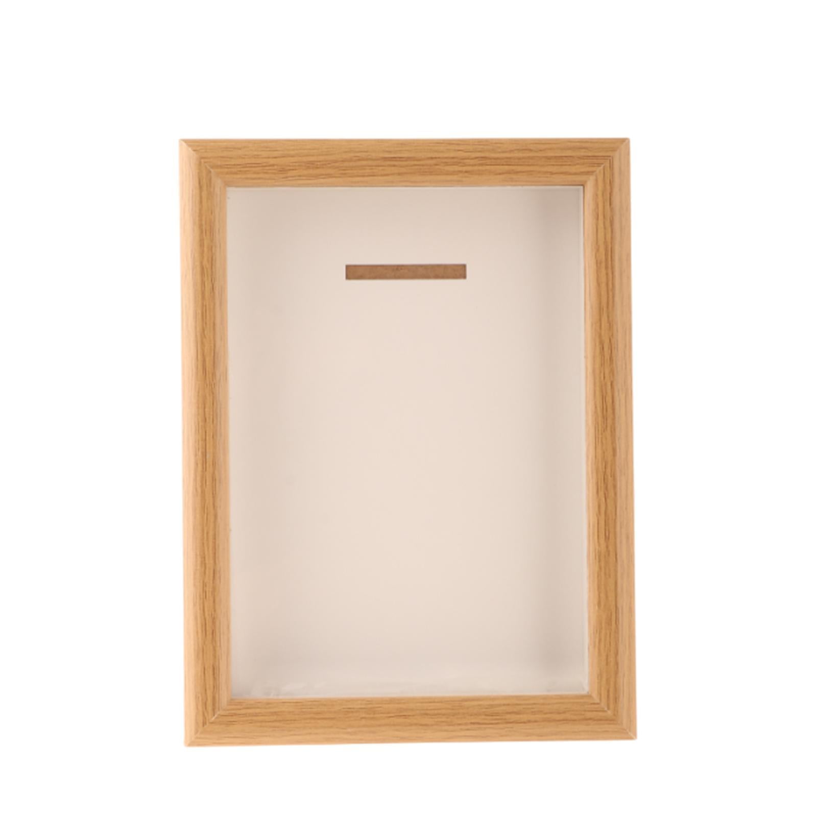 CUTICATE Shadow Box Frame Wooden with Clear Window Decoration Photo ...