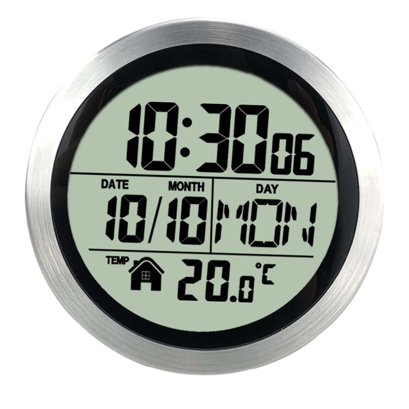 CUTICATE Shower Clock 5.7inch ,Waterproof Round Digital Shower Timer ...