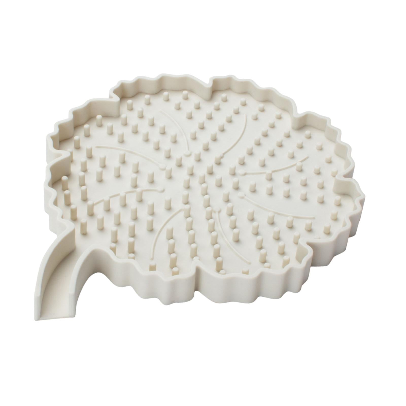 CUTICATE Silicone Soap Dish Bathroom Organizer Portable Self Draining ...