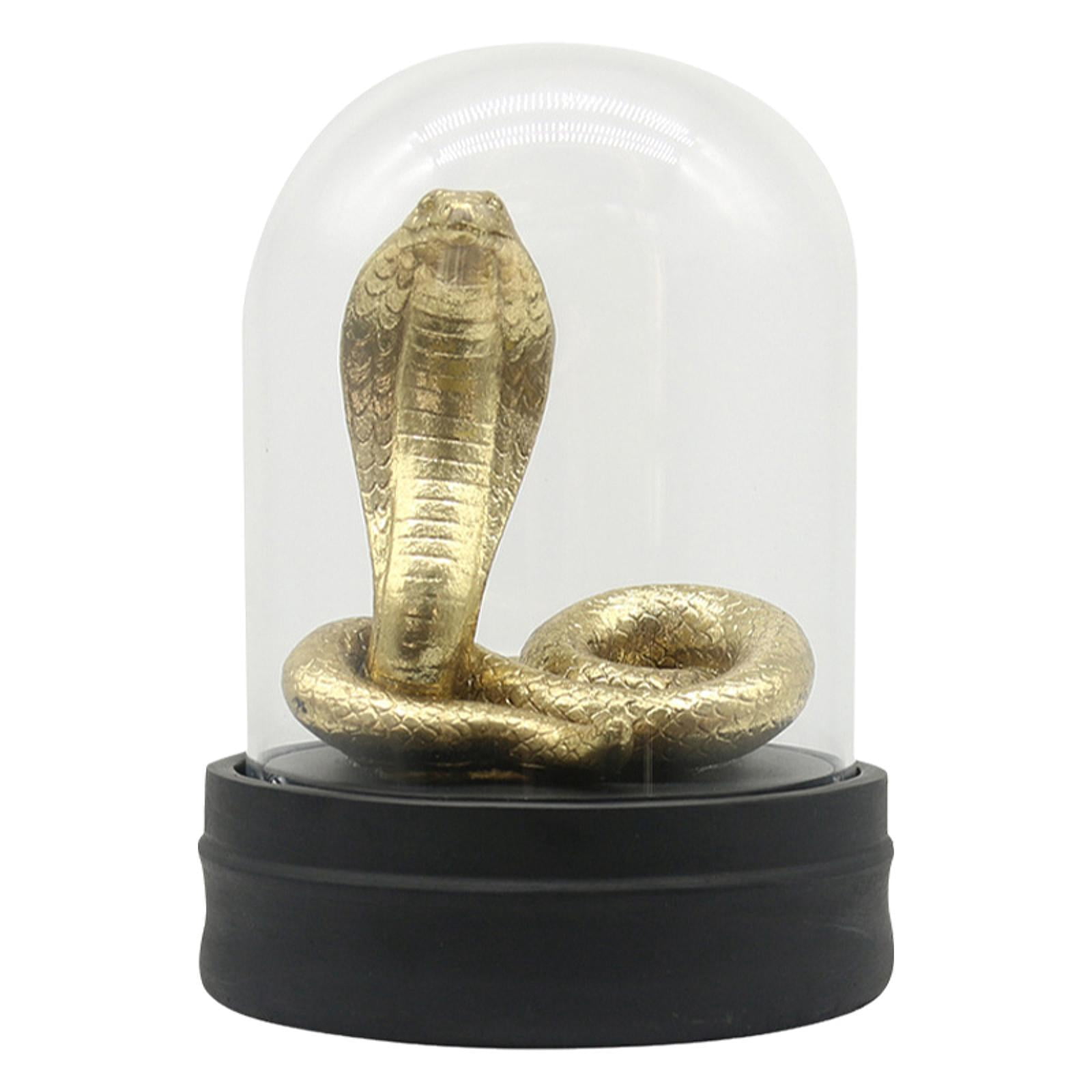 Cuticate Snake Statue Desktop Ornament Home Decor Snake Figurine Snake ...