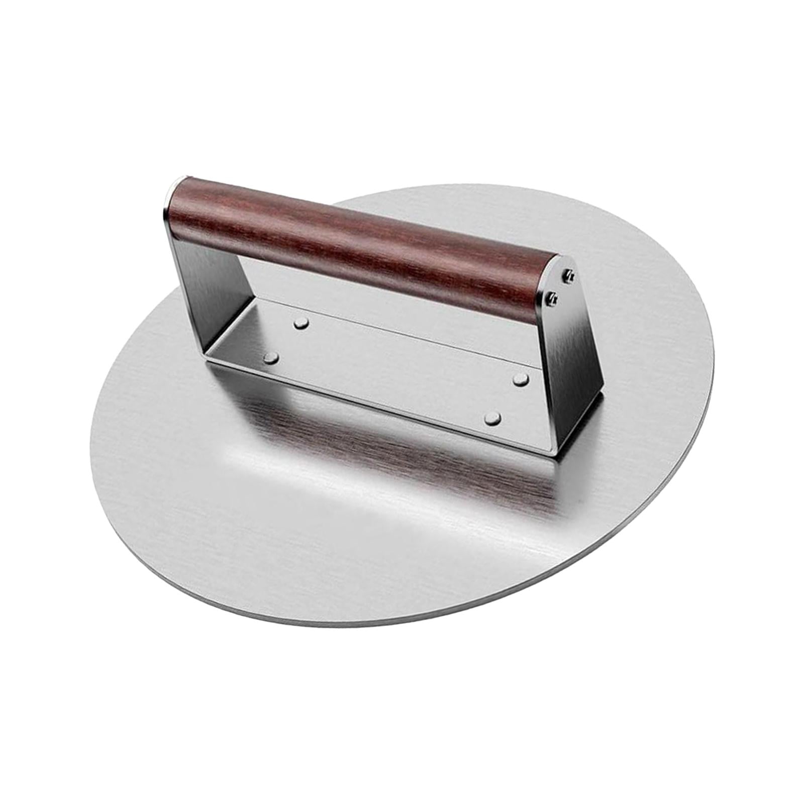 CUTICATE Stainless Steel Burger Press Hamburger Press Round with Heat ...