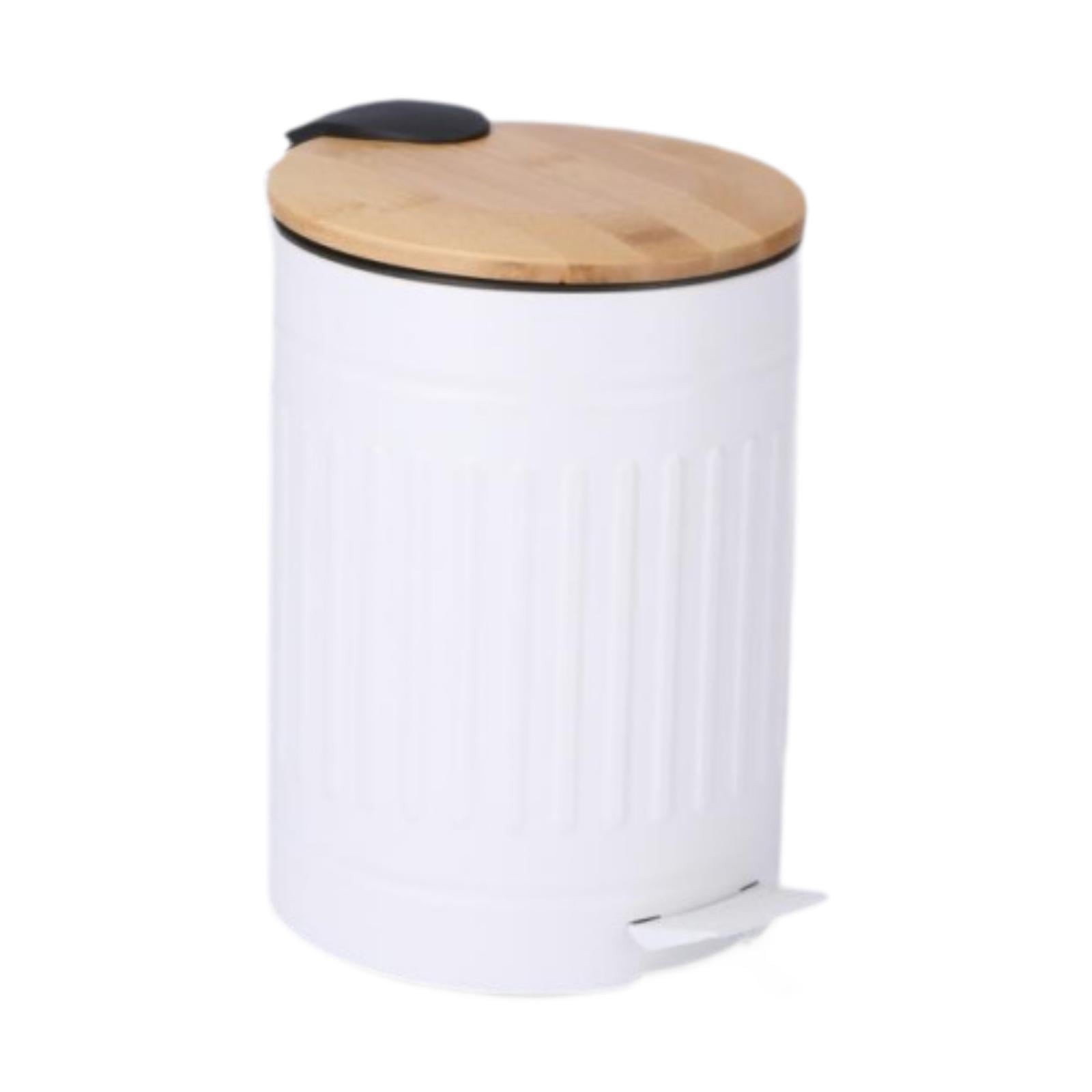 CUTICATE Step Trash Can 3L Unique Kitchen Wastebasket for Office Living ...