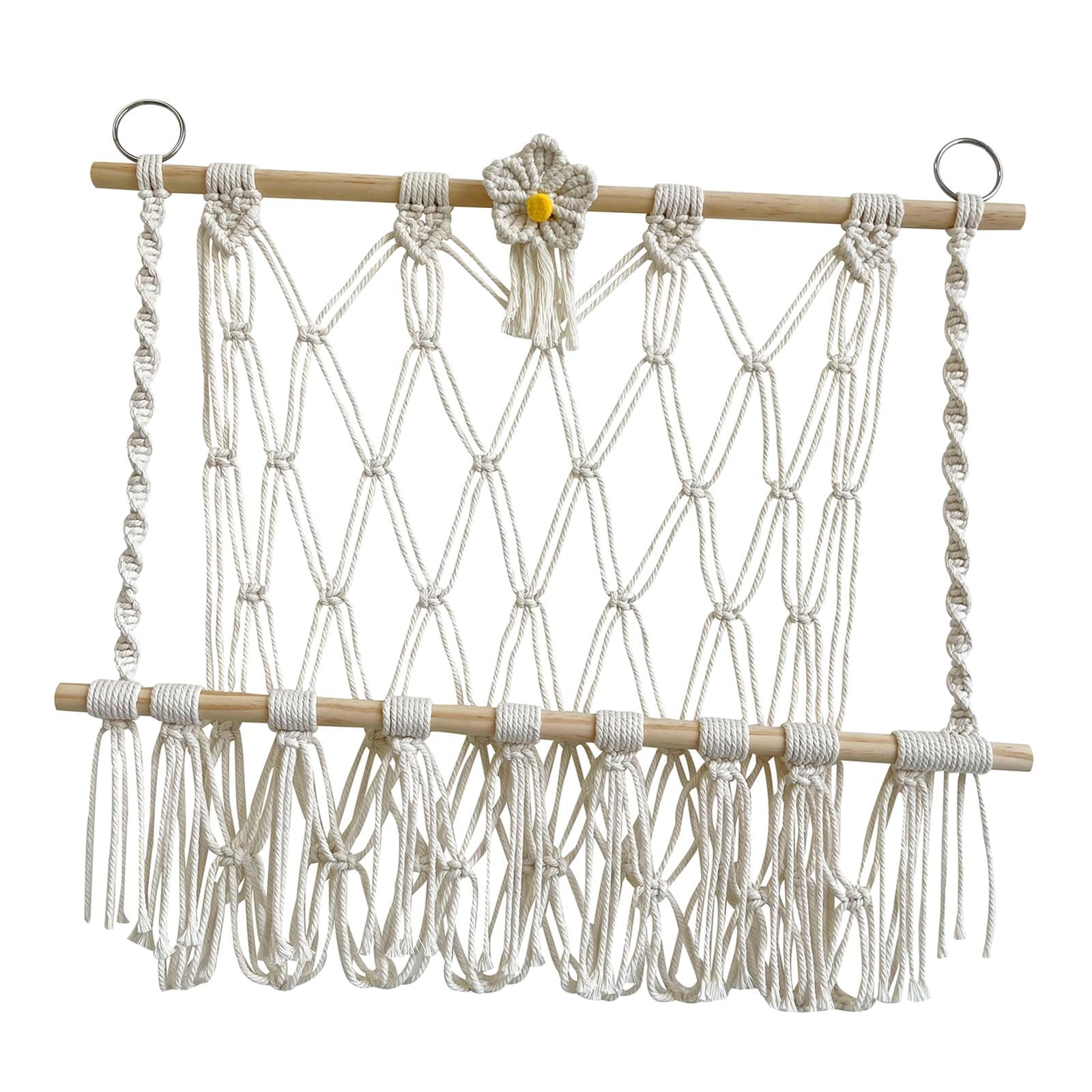 CUTICATE Stuffed Animals Storage Hammock Hand Woven Tapestry Plush Toys ...