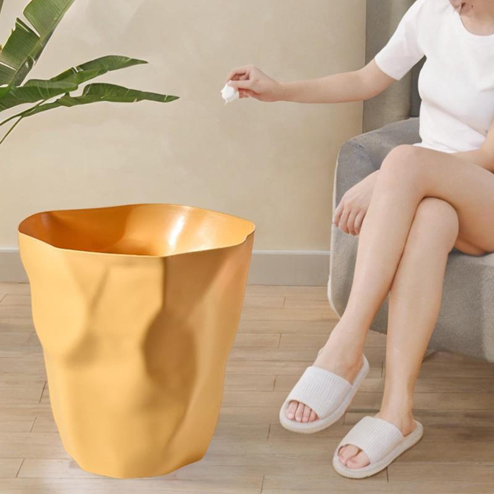CUTICATE Trash Bin Waste Bin without Lid Household Decorative ...