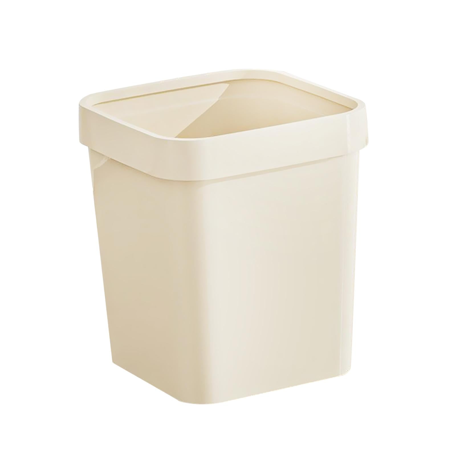 CUTICATE Trash Can Garbage Bin Lidless Simple Large Capacity Paper ...