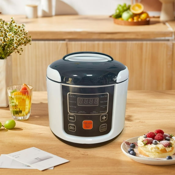 CUTICATE Travel Rice Cooker Electric Rice Cooker Quick Cooking Portable ...