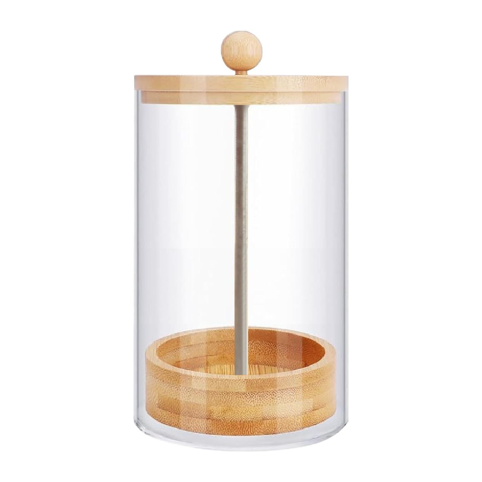 CUTICATE Tubularis Holder Tubularis Dispenser Storage Container Clear ...