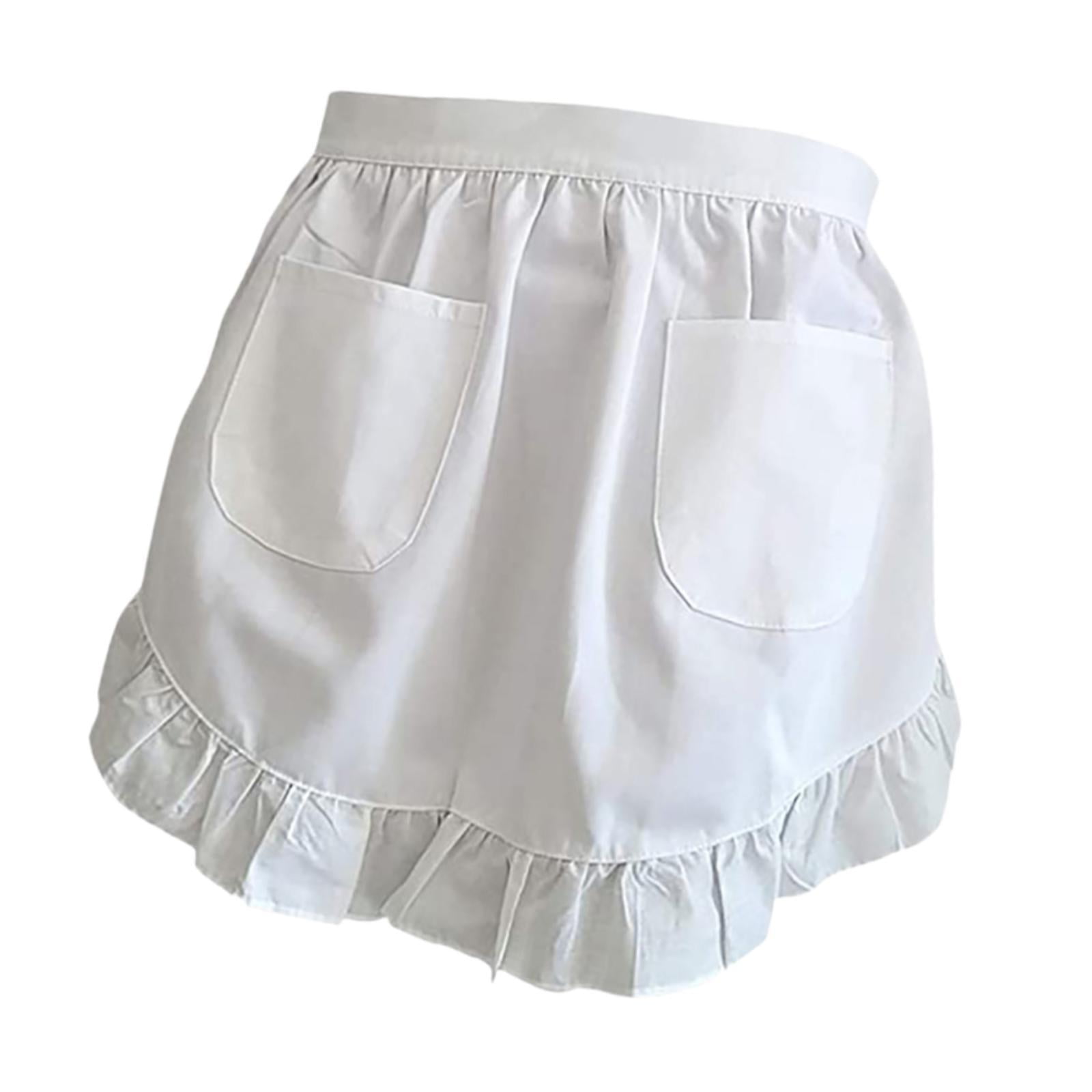 CUTICATE Waist Apron,Short Half Waist Apron,Elegant Restaurant Apron ...