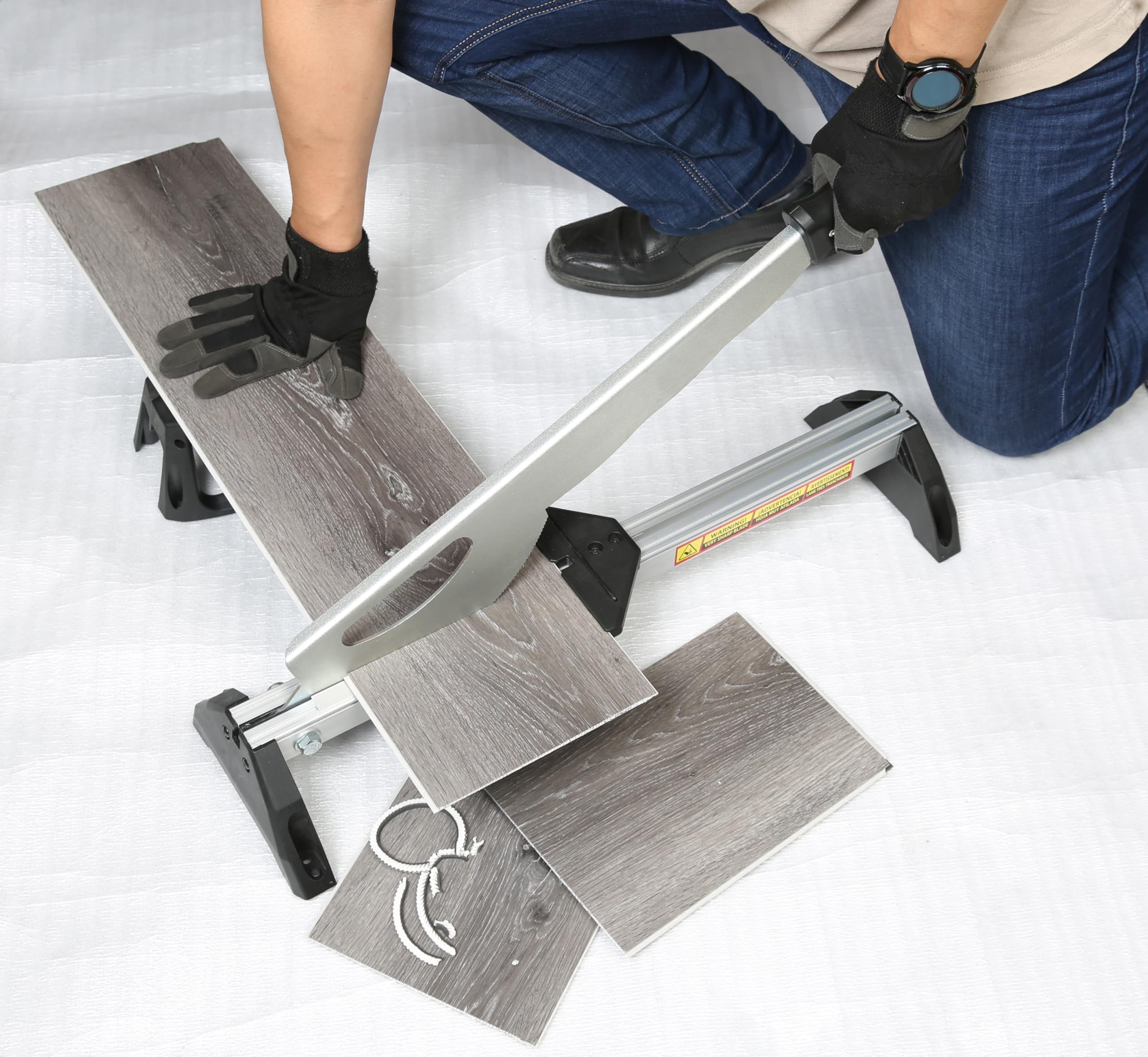 CUTTEREX Laminate Floor Cutter for VCT, LVT, SPC, PVC, WPC, Rubber ...