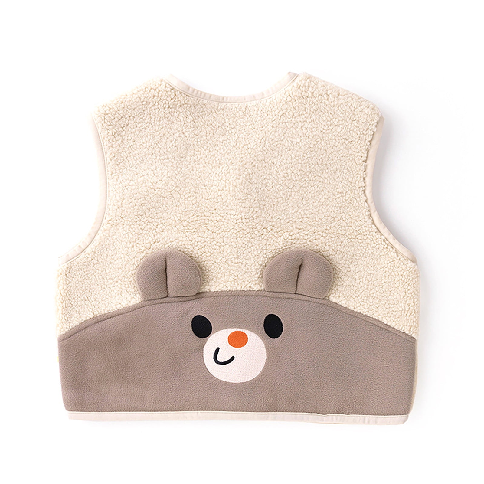 CUZIBR Boys Cartoon Vest Fall Winter New Girl Horse Clip Winter Baby ...