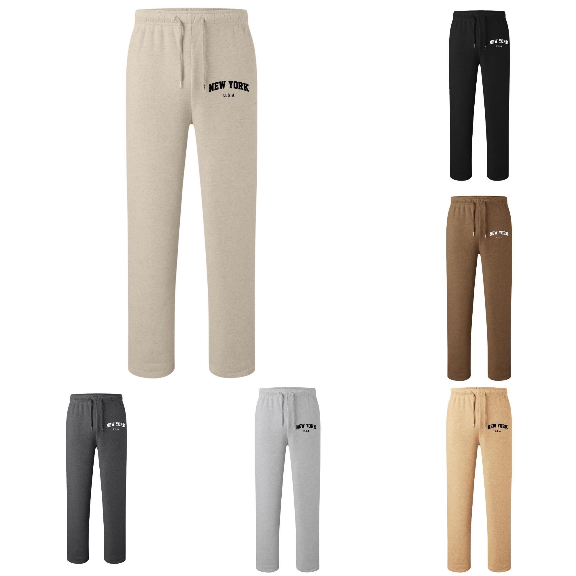 CUZIBR Boys Kids Baggy Sweatpants Lightweight Straight Leg Athletic ...