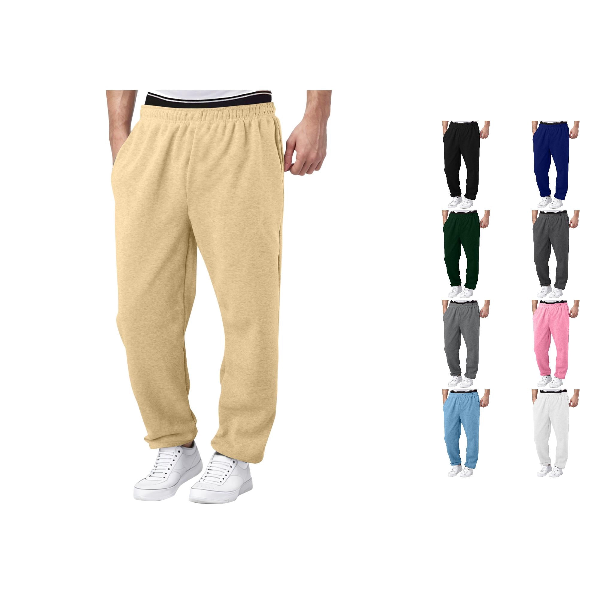 CUZIBR Boys Kids Casual Wide-Leg Sweatpants Solid Color Drawstring ...