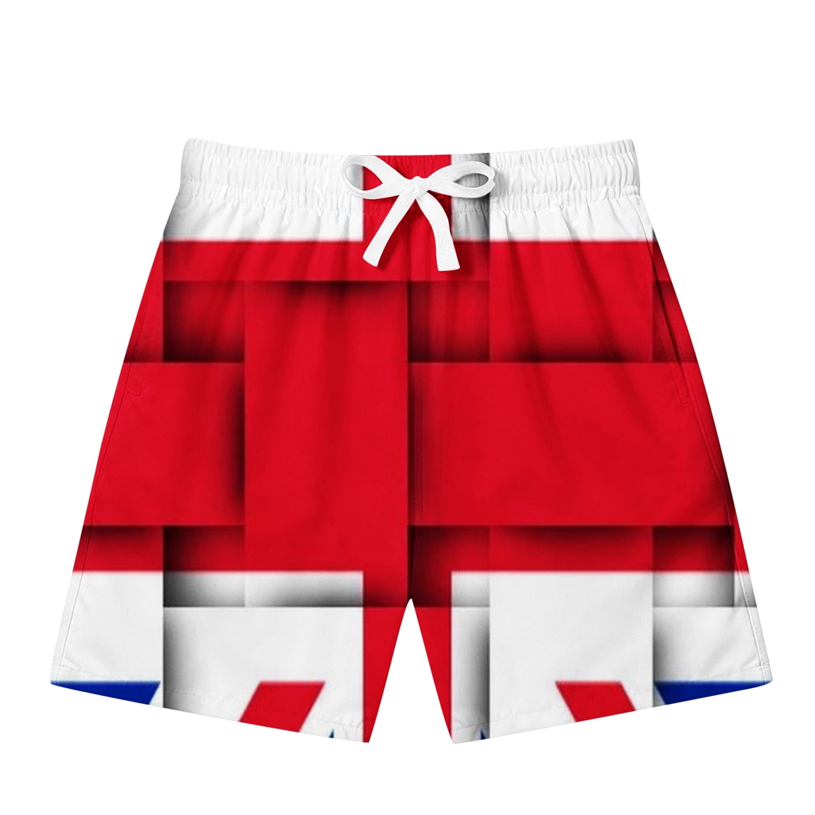 CUZIBR Boys Toddler Kids Summer Shorts Independence Day Printed Color ...
