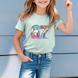 CUZIBR Boys Trendy T Shirt Casual Short Sleeve Ice Cream Pattern Shirts ...