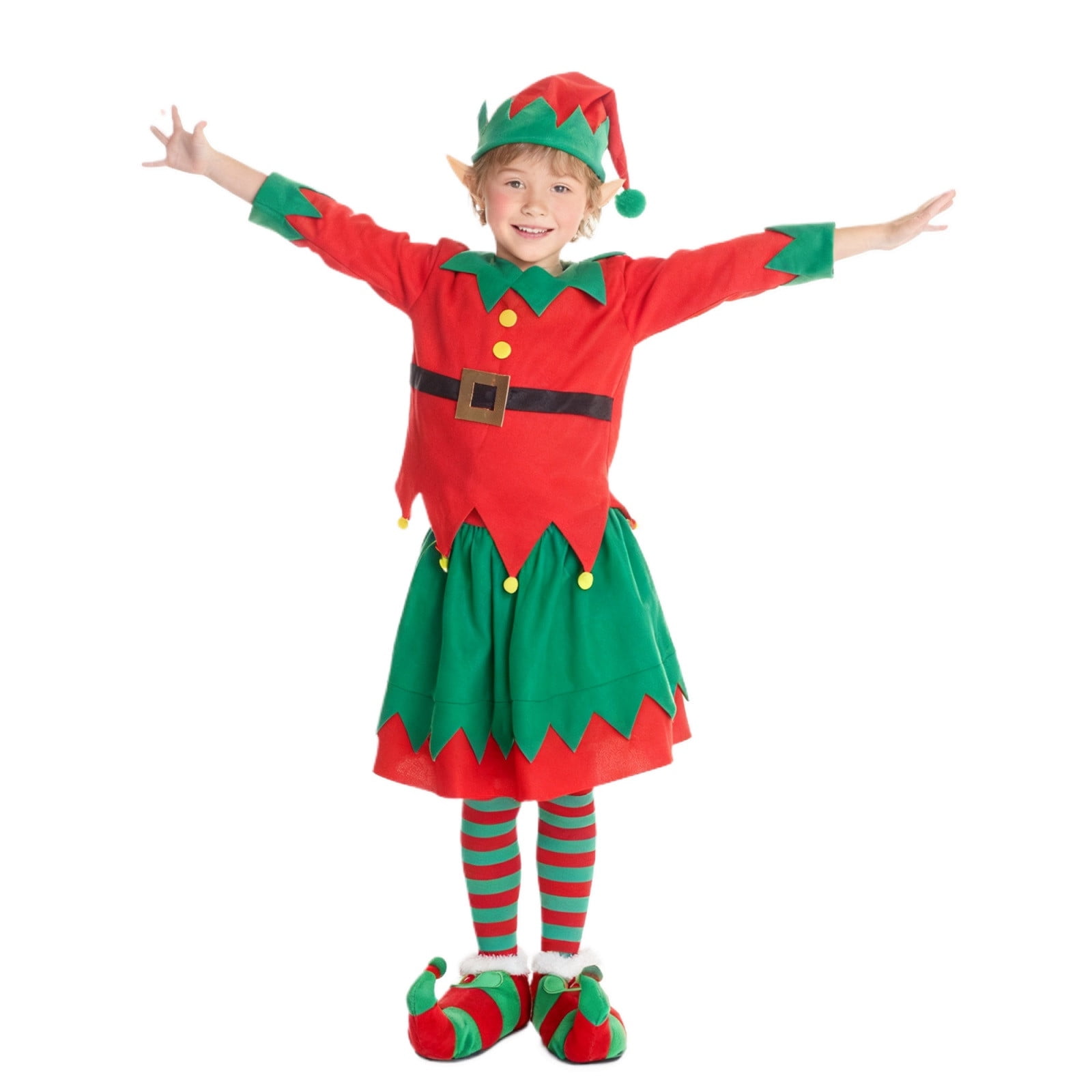 CUZIBR Christmas Children Kids Girls Teenagers Outfits Sets Funny Santa ...