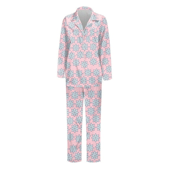 CUZIBR Christmas Matching Family Outfits Cute Cartoon Bow Snowflake ...