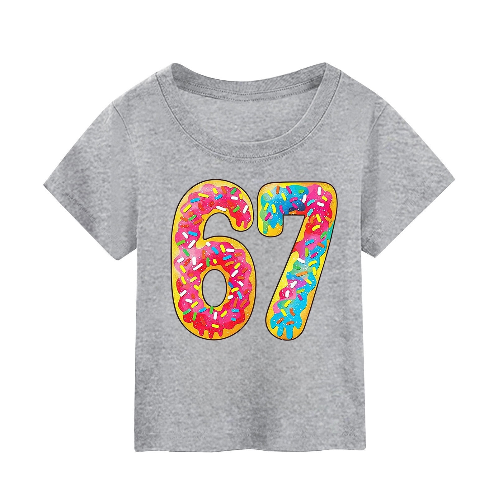 CUZIBR Girls Baby Children Stylish 100Th Day Of School Shirt Casual ...