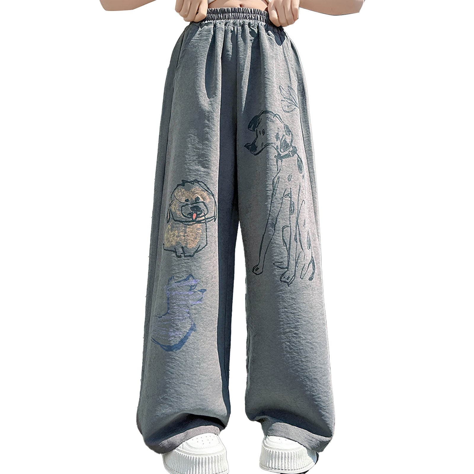 CUZIBR Girls Pants For Everyday Casual Wear Fixed Fit Design ...