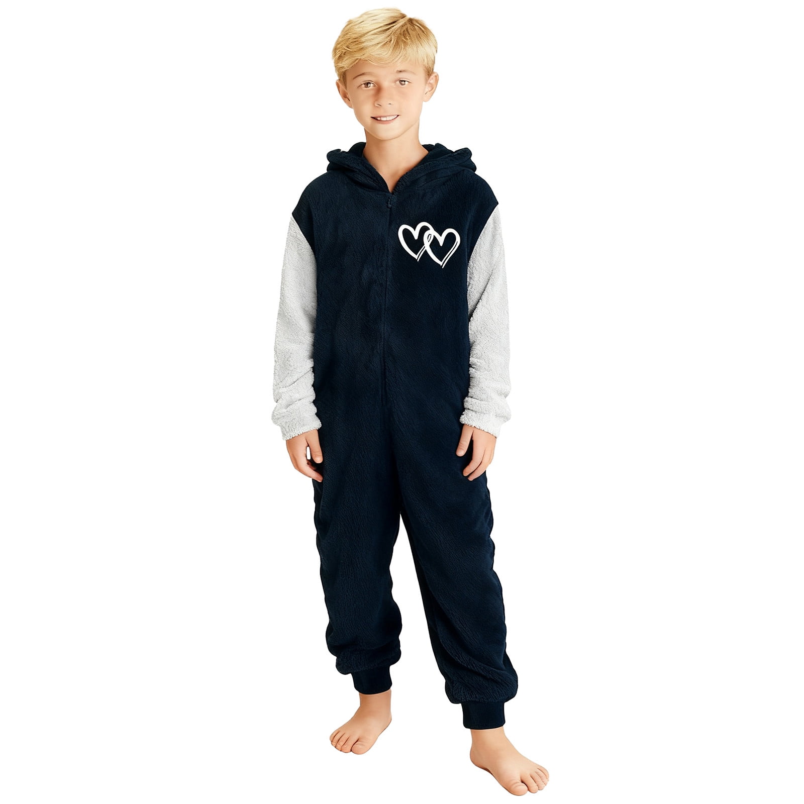 CUZIBR Girls Romper Jumpsuit Fall Outfit Teens Cute Fuzzy Thickened ...