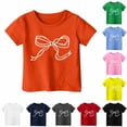 CUZIBR Summer Casual Tshirts For Baby Toddler Girls Graphic Tee Top ...