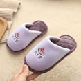 CUZIBR Toddler Girls Shoes Cozy Cute Cartoon Animal Pattern Slippers ...
