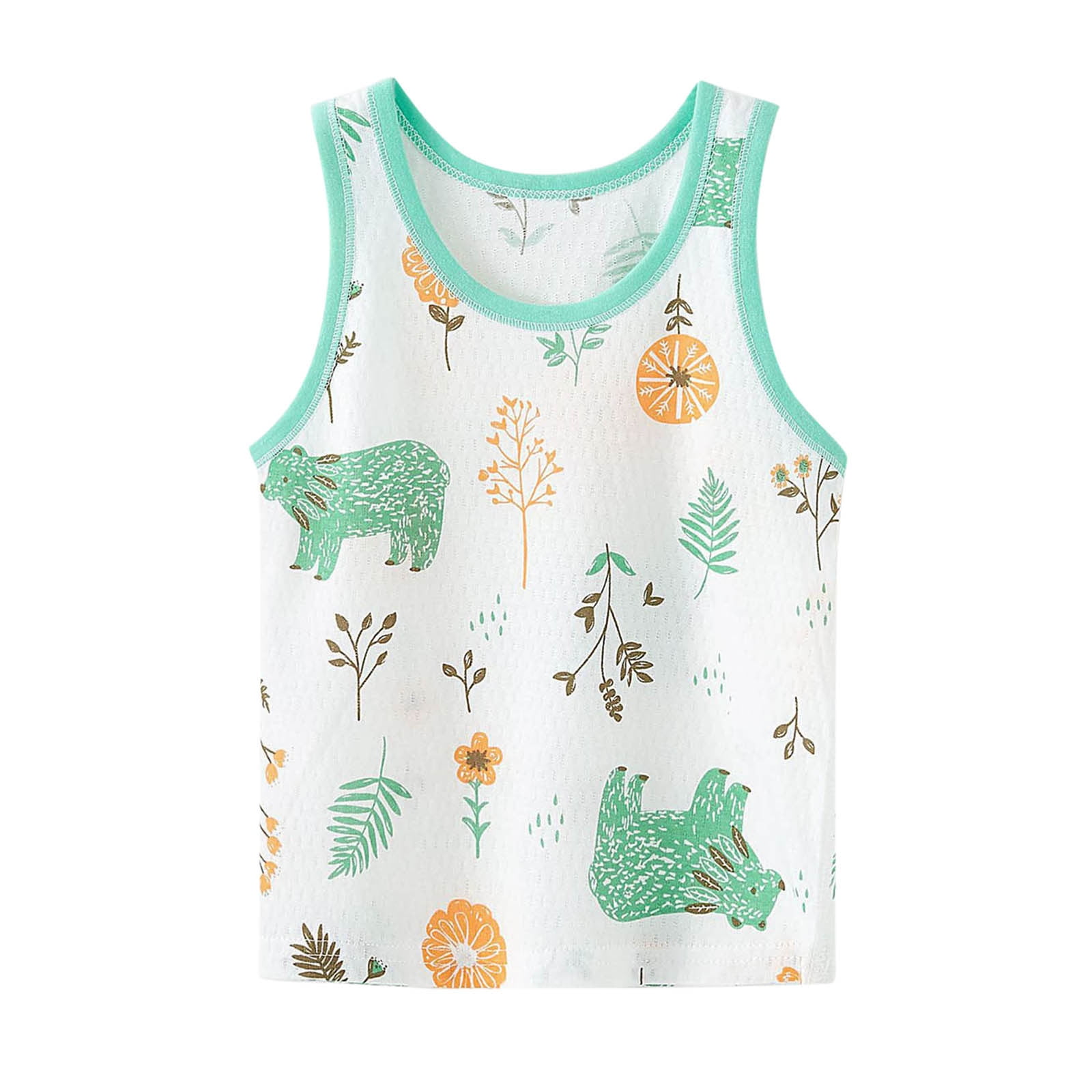CUZIBR Toddler Kids Boys Girls Dance Tank Tops Racerback Crop Tank Tops ...