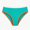 CUZIBR Toddler Kids Girls Swim Bikini Bottoms Low Waist Color Block ...