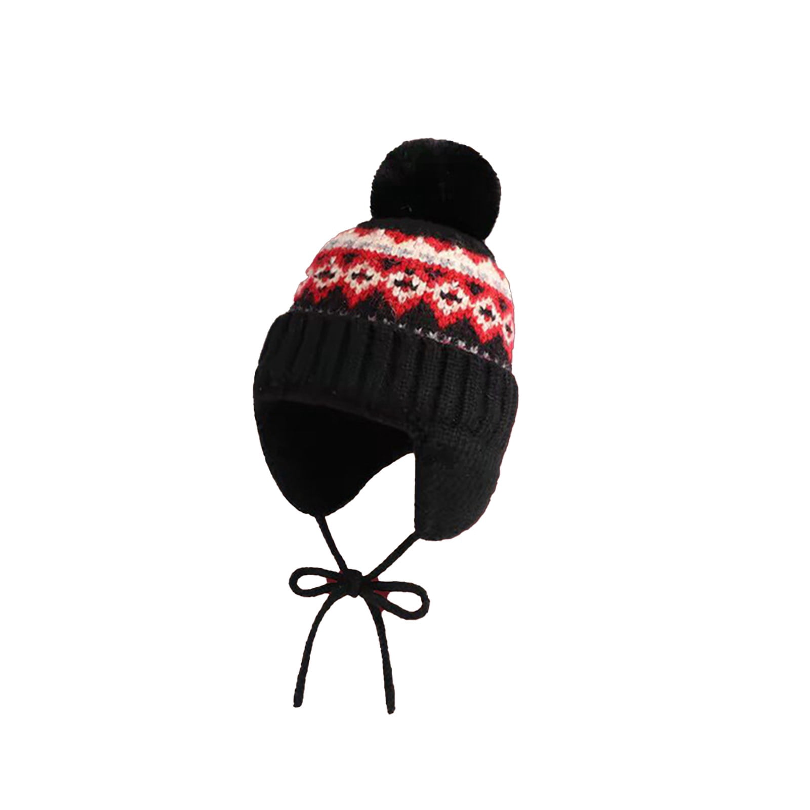 CUZIBR Winter Beanie Set Christmas Cute Cartoon Dinosaur Knitted Caps ...