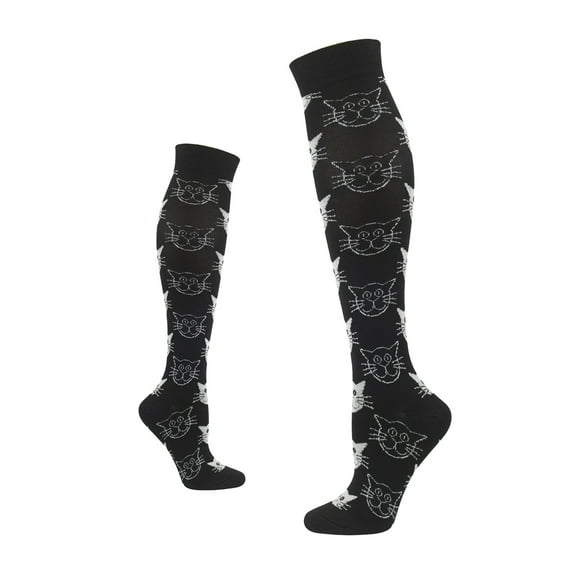 CUZIBR Womens Socks Compression Socks Cute Funny Pattern Athletic ...