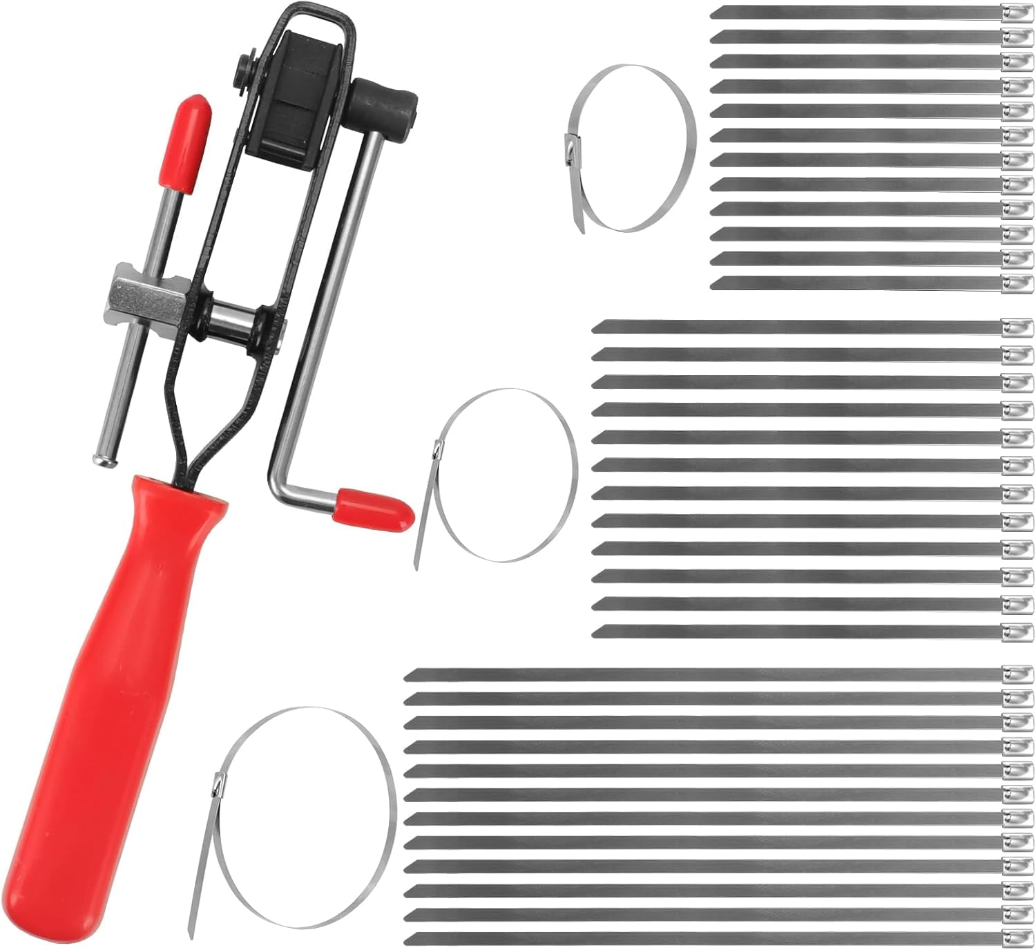 CV Axle Boot Installation Tool with 20 Axle Boot Clamps, Stainless ...