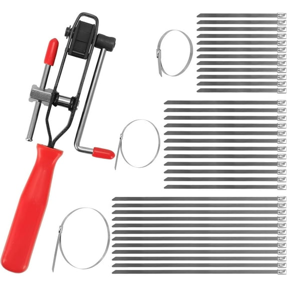 CV Axle Boot Installation Tool with 20 Axle Boot Clamps, Stainless ...