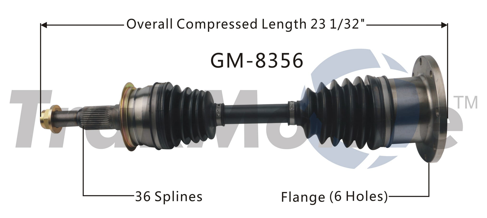 CV Axle Shaft Fits select: 2015-2020 CHEVROLET SILVERADO, 2015-2020 GMC ...