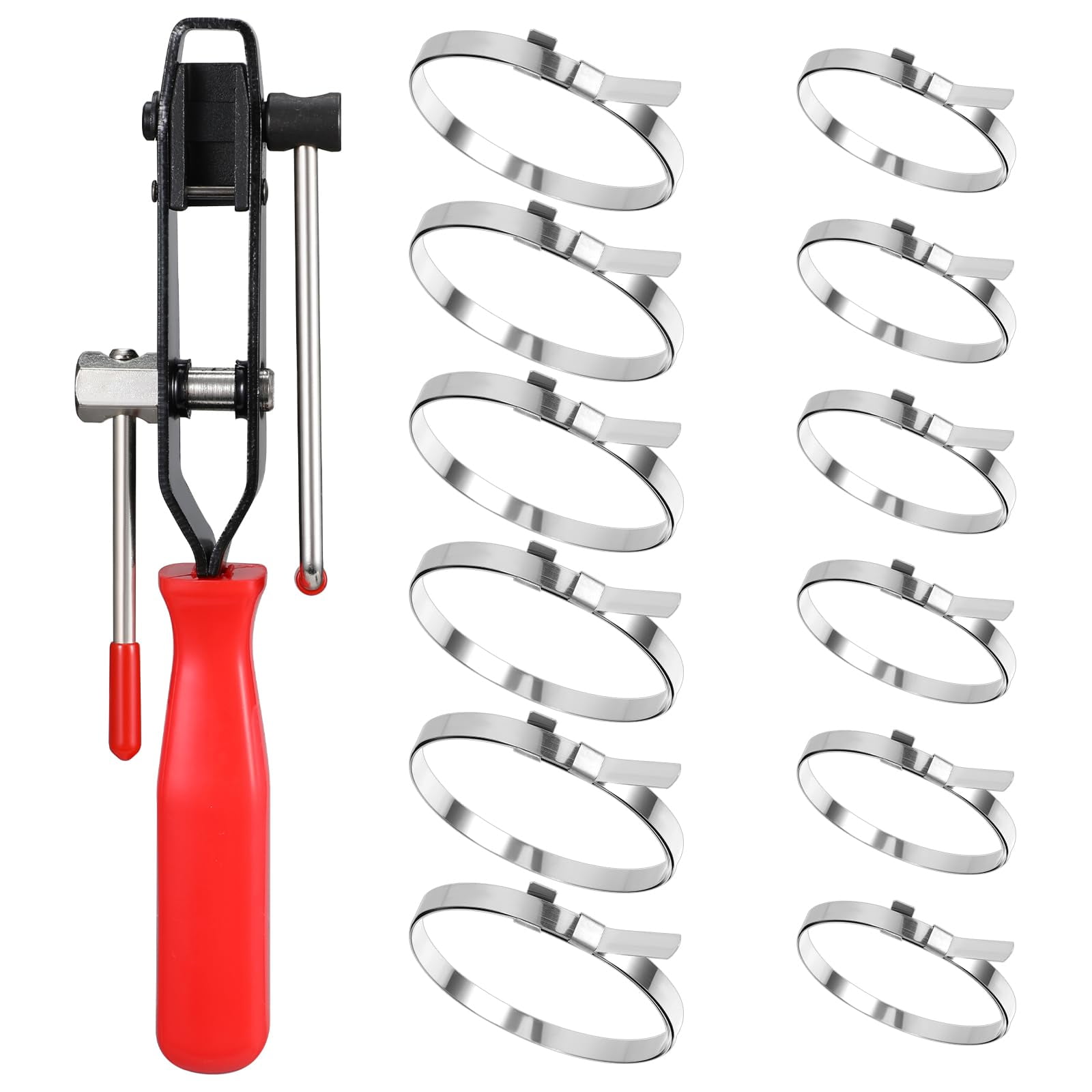 CV Boot Clamp Pliers, 13 PCS Stainless Steel Universal CV Boot Clamp ...