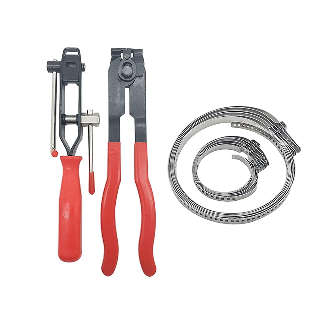CV Boot Clamp Pliers CV Joint Ear Clamp Banding Tool Set with 12pcs ...