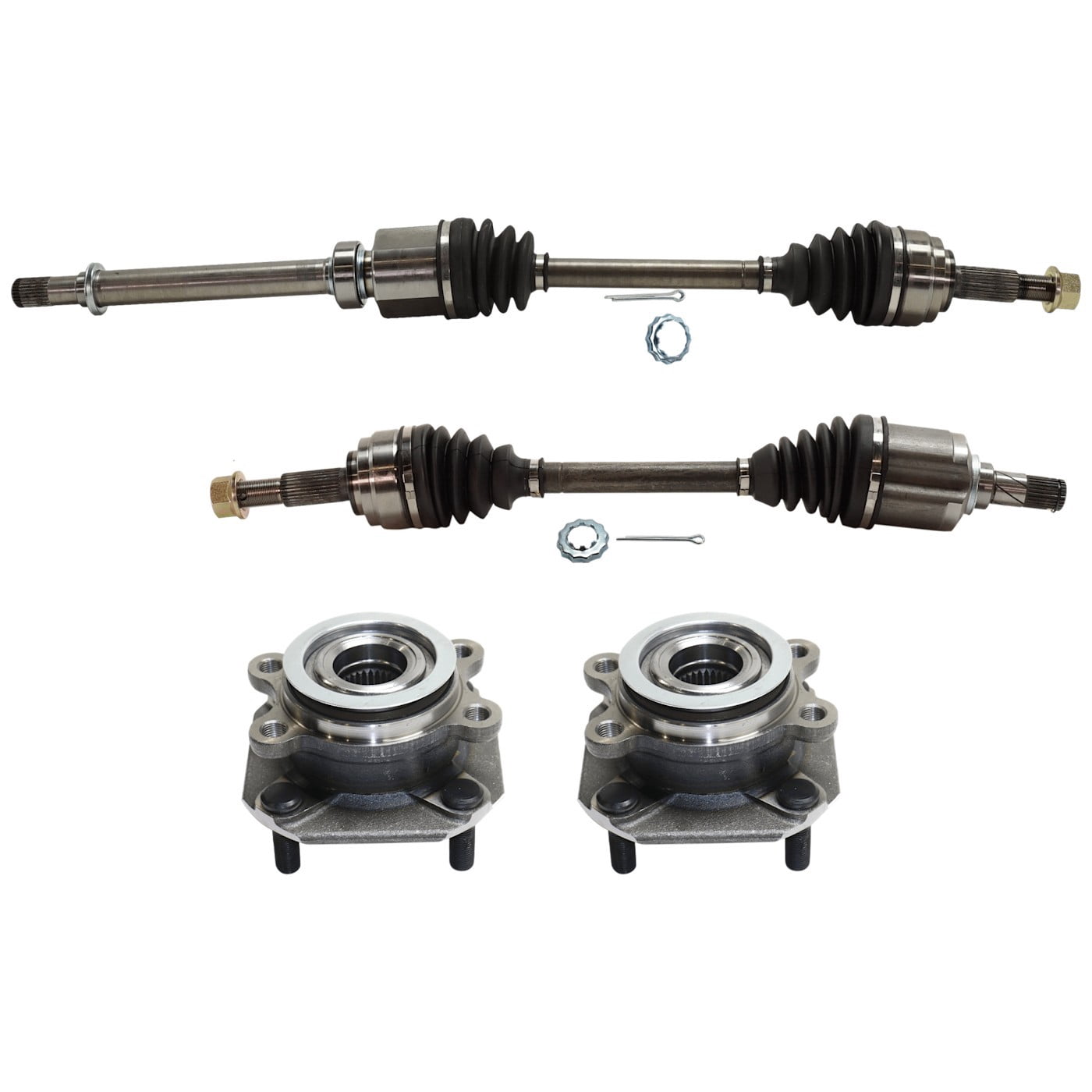 CV Half Shaft Axle Front Driver & Passenger Side Left Right for Sentra ...