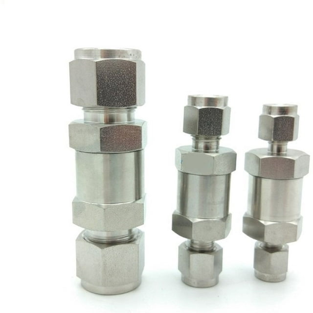 CV-OD/F Mini In Line Check Valve 6000 Psi Stainless Steel 316L 1/8 1/4 ...