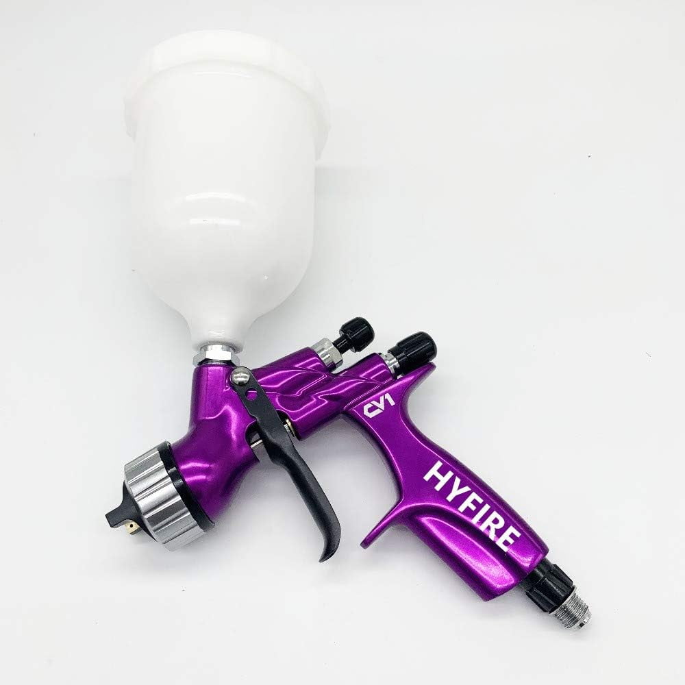 CV1 Automotive Refinishing HVLP Air Paint Spray Gun PLUS paint spray ...